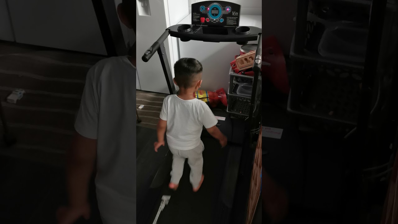 Kids Running treadmill - YouTube