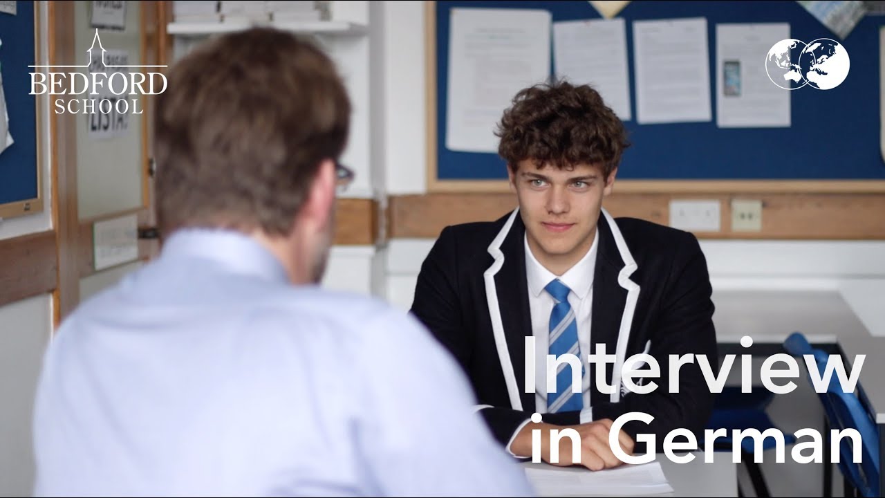 Interview in German (IB student) - YouTube