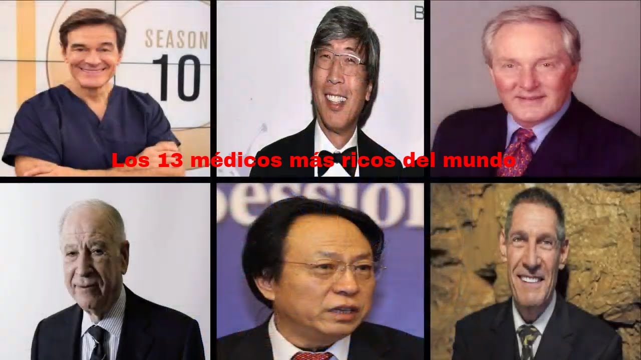 Los 13 médicos más ricos del mundo - YouTube
