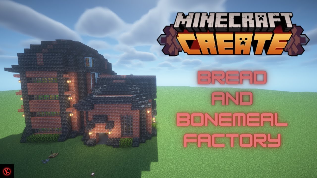 Minecraft Create: UNLIMITED Bread Factory Tutorial!! | 1.20.1 - YouTube