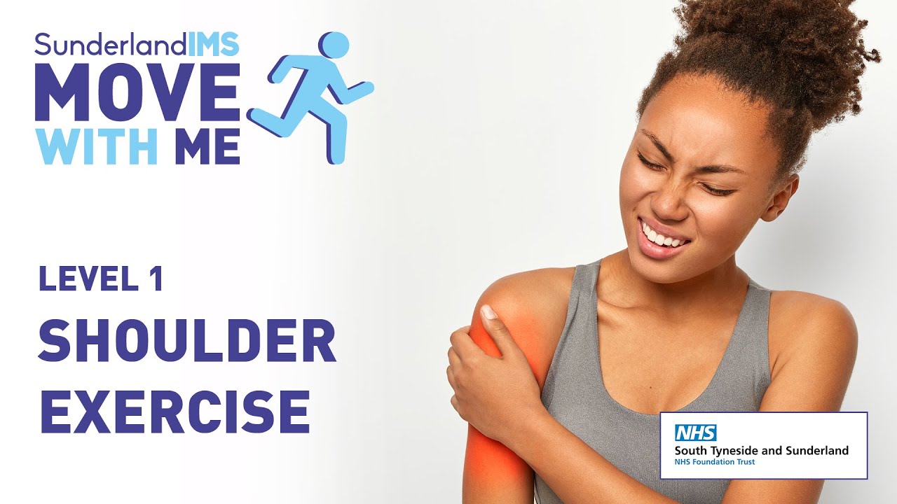 Level 1 Shoulder - Active assisted medial rotation - YouTube