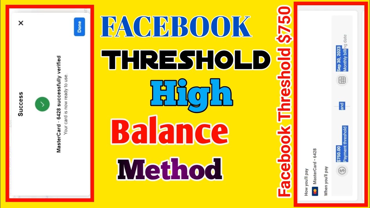 Facebook Threshold Method | Instagram Threshold Method | Facebook bin ads - YouTube