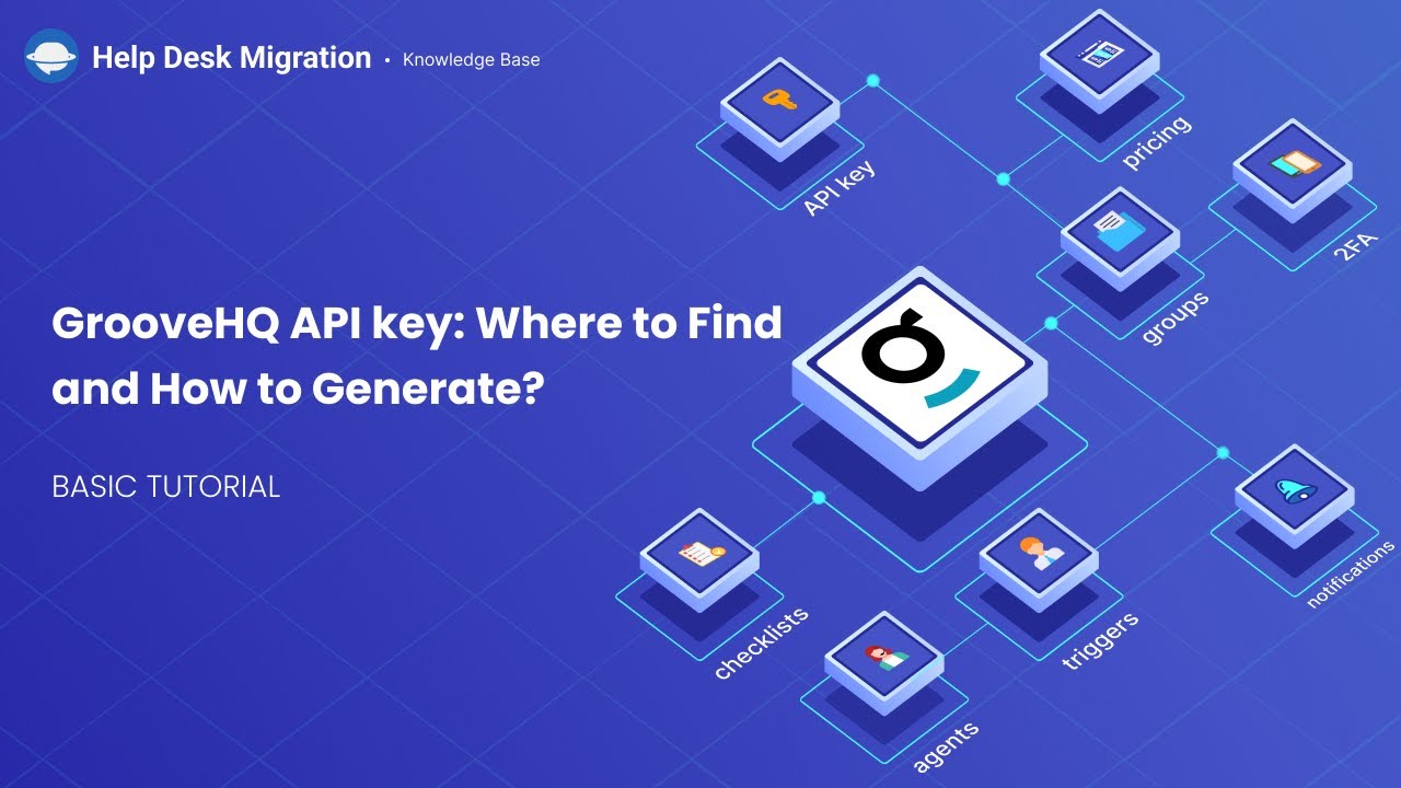 GrooveHQ API key: Where to Find and How to Generate? - YouTube