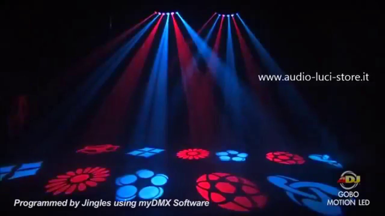 Luci Discoteca a Led: Bellissimo effetto luce per Dj - YouTube