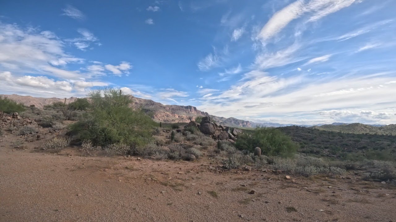 Coming Down from the Peralta Trail ST Overlook - YouTube