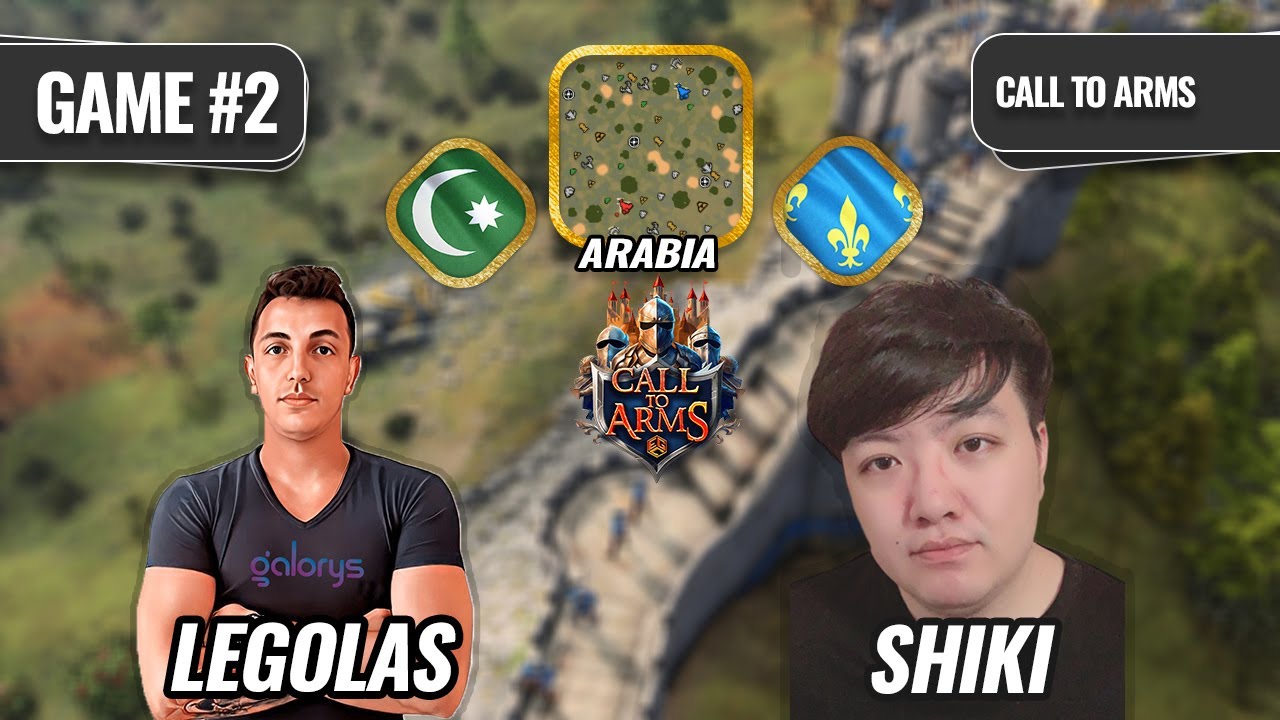 Gl.Legolas x Shiki | GAME 2 | Call to Arms | AGE OF EMPIRES 4 - YouTube
