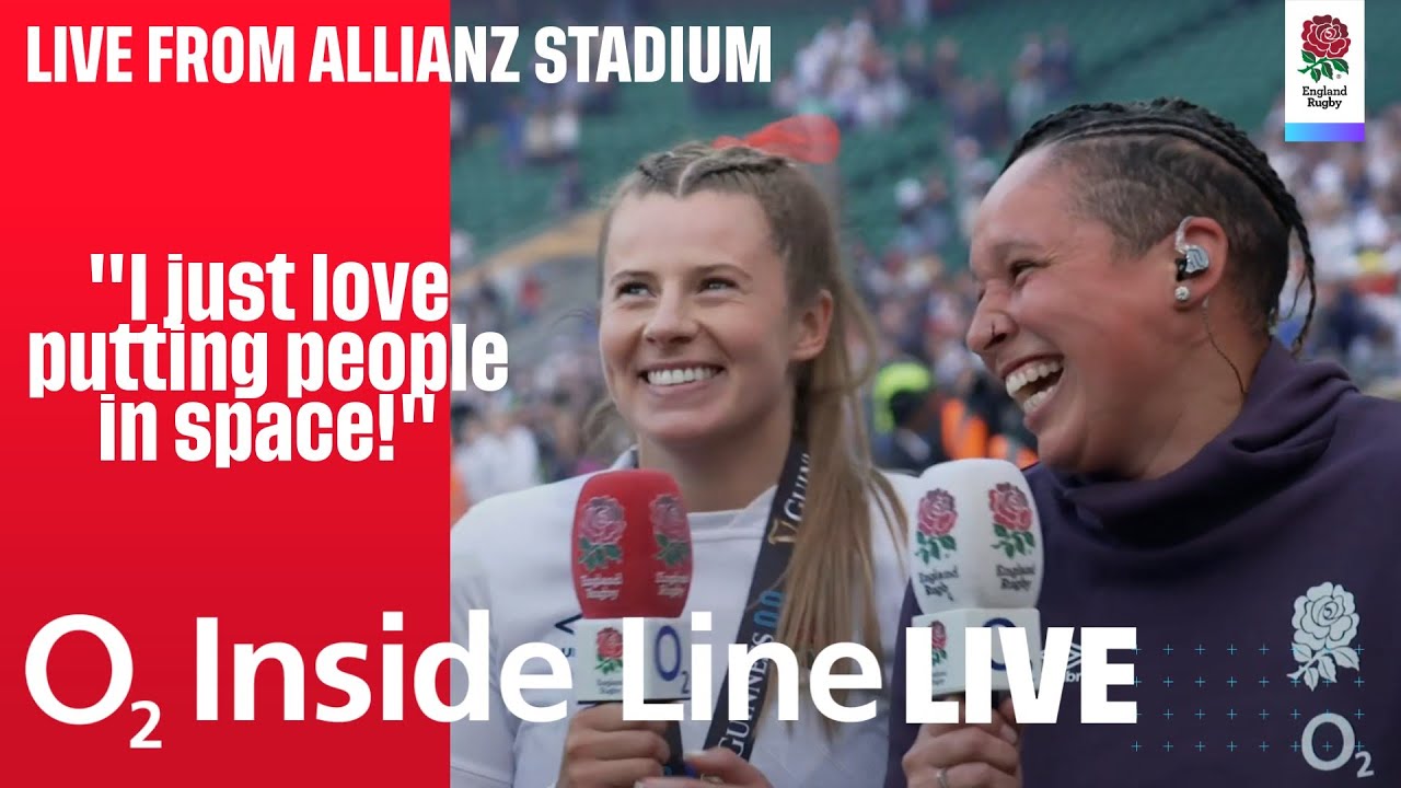 Red Roses win Grand Slam reaction 🏆 | Harrison, Sing, Feaunati ...