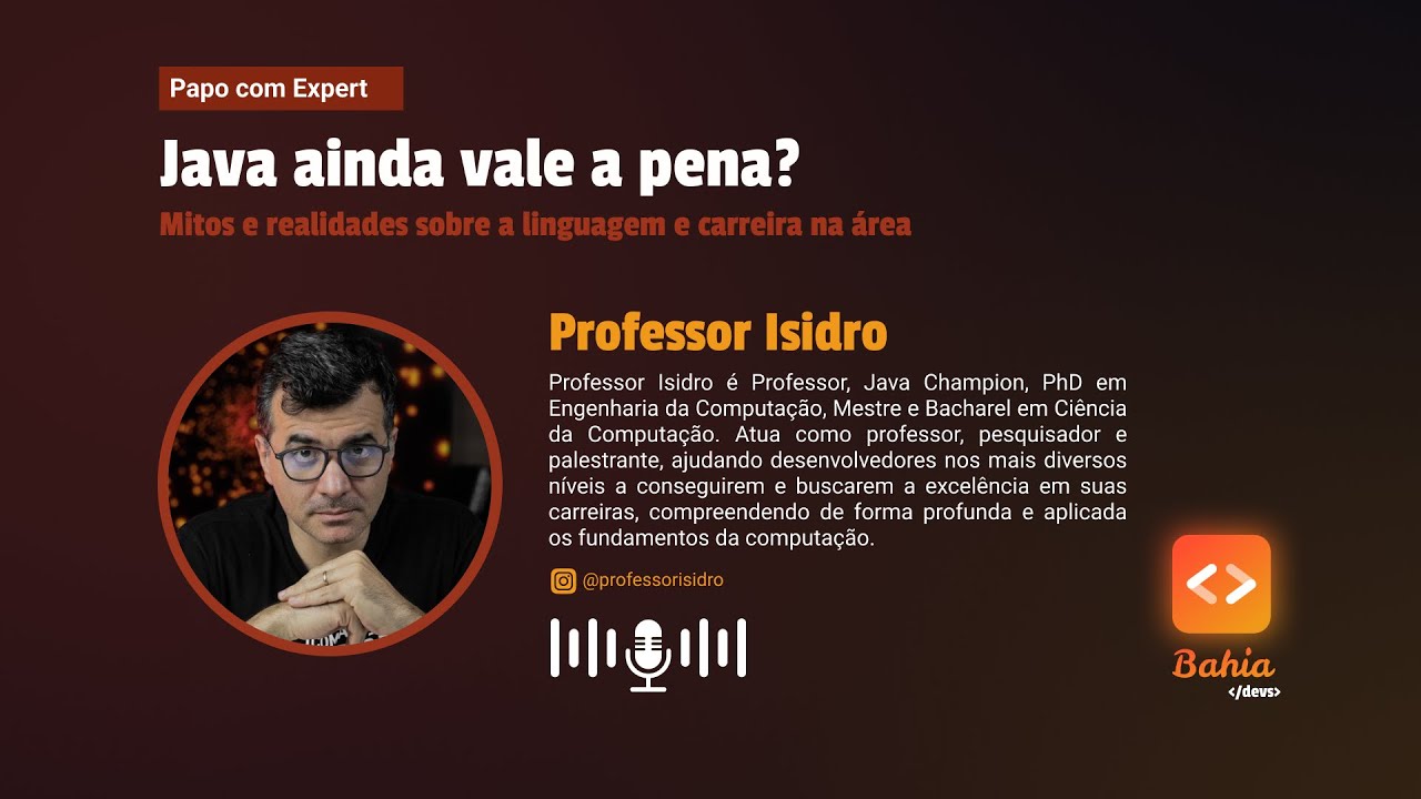 Java ainda vale a pena? Mitos e realidades sobre a linguagem e carreira na área - YouTube