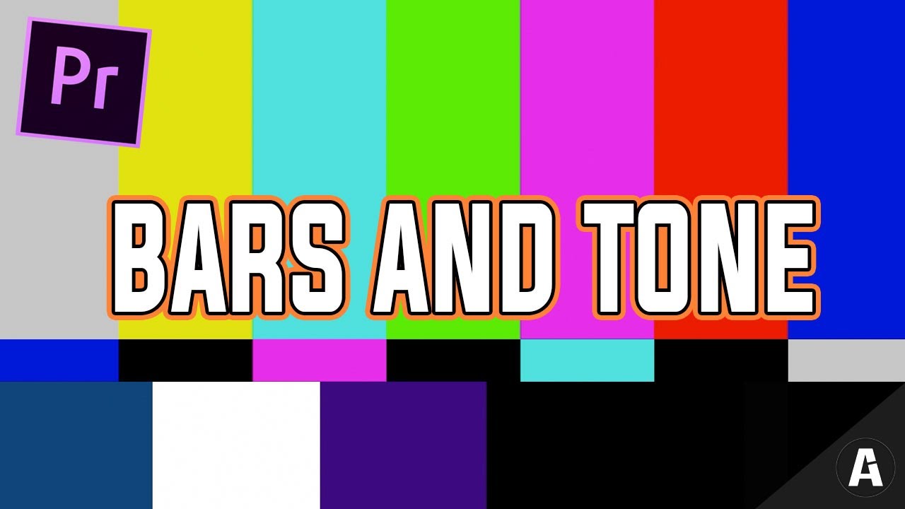 วิธีใส่แถบสี Bars and Tone บนโปรแกรม | Premiere Pro Tutorial EP.27 ...