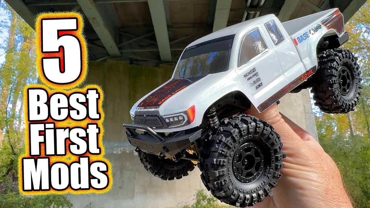 Cheap New Axial Release Gets Upgrades! Axial SCX24 Base Camp - YouTube