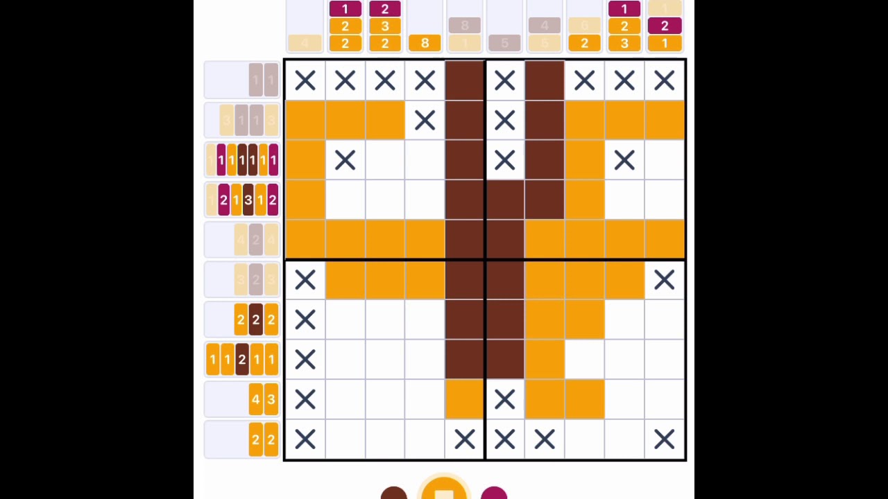 Nonogram Color Level 12 - YouTube