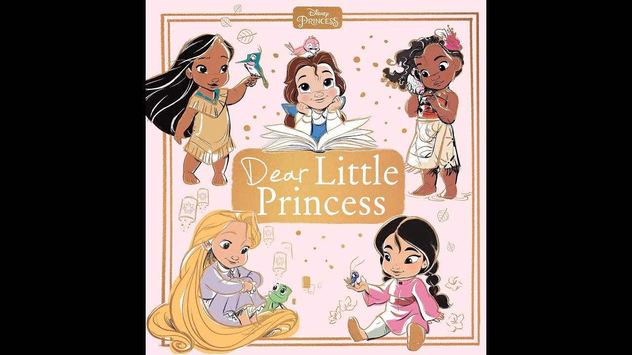 Flip Through Disney Princess book - Dear Little Princess - YouTube