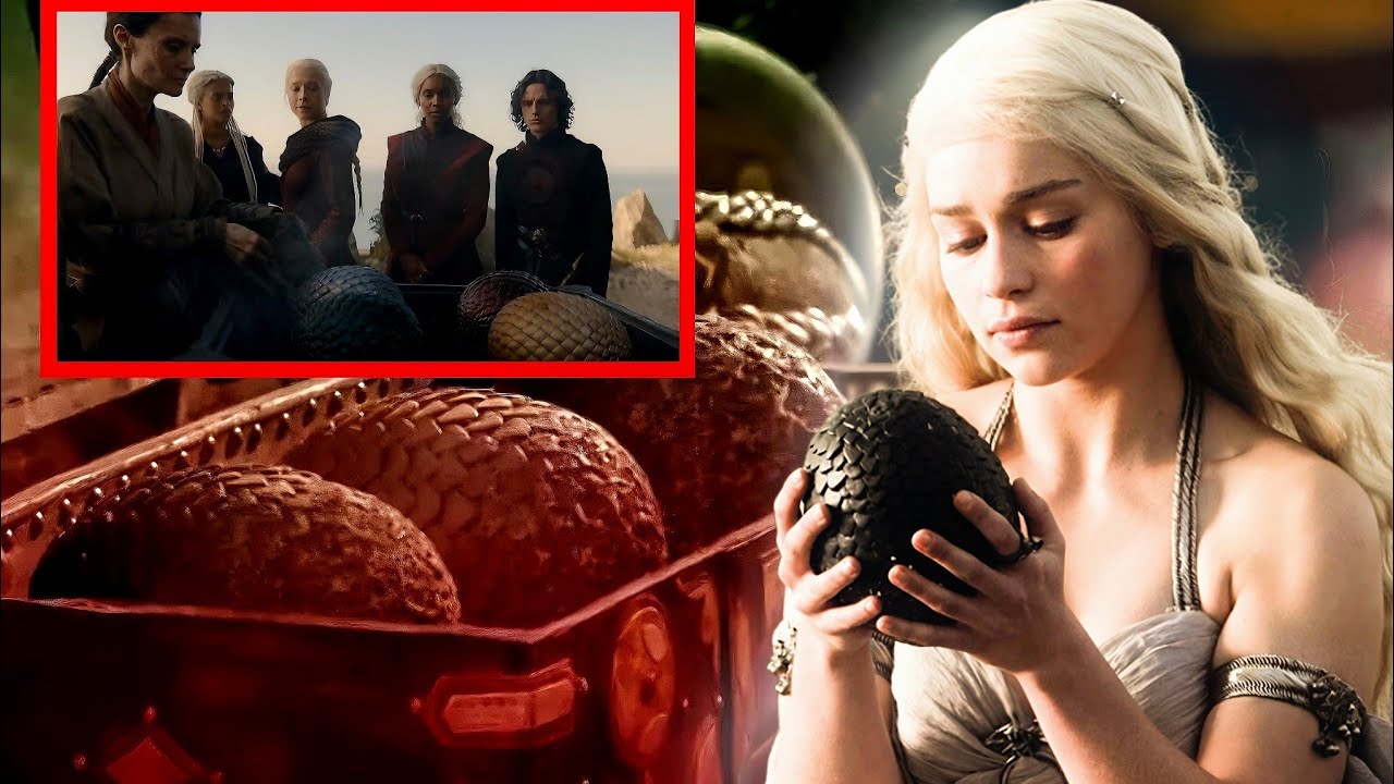 How Daenerys Targaryen's Dragon Eggs Return In House Of The Dragon Season 2 - YouTube