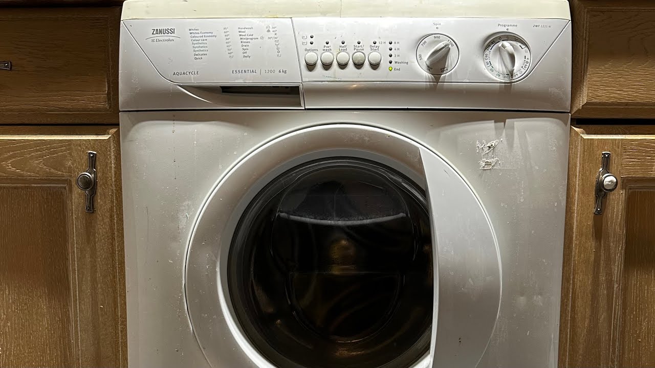 The sound of a washing machine - YouTube