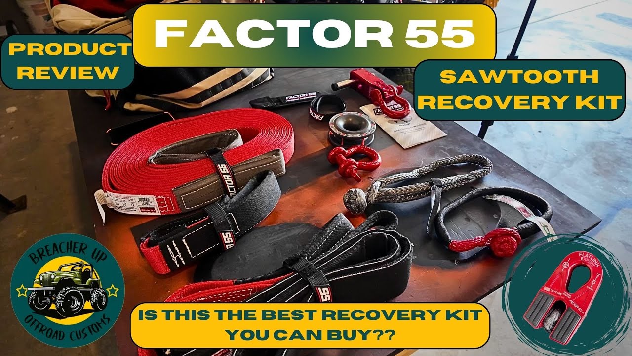 Exploring Factor 55's Sawtooth Recovery Kit - Is It Worth It? - YouTube