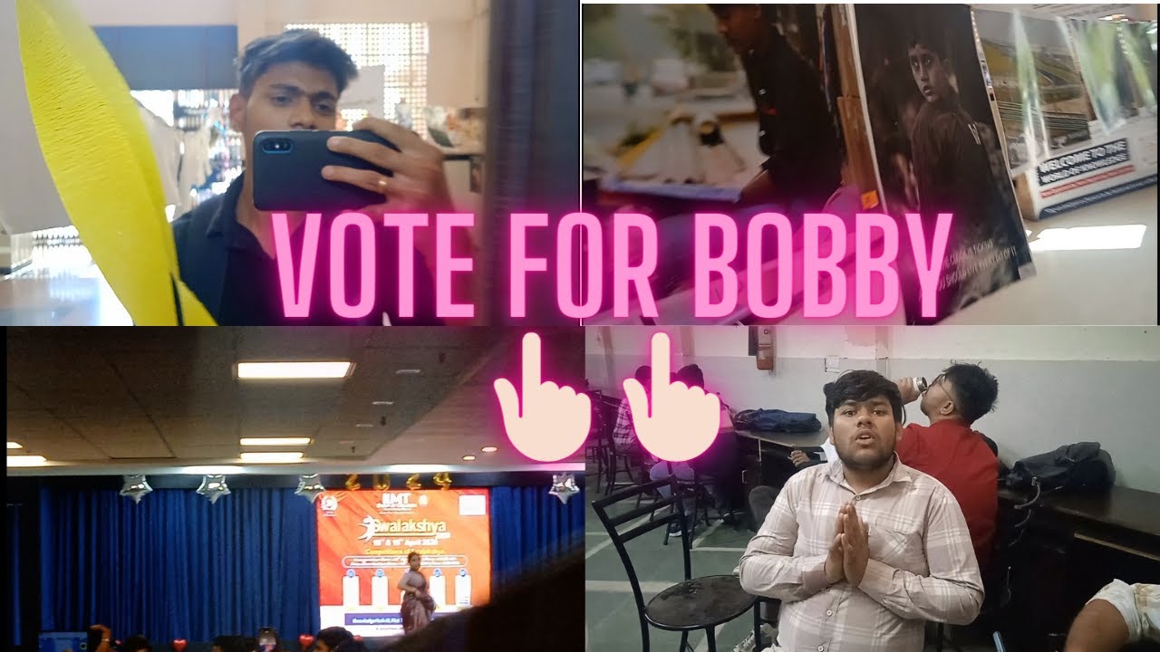 Iss Election Me Bobby Ko Vote De || Chirag Kaushik Vlogs - YouTube