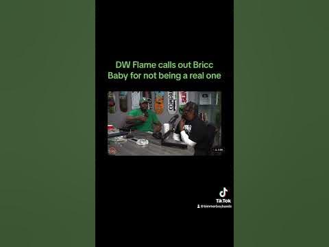 Dw Flame calls out Bricc Baby for trying to act tough with his homies #adam22 #dwflame #nojumper ...