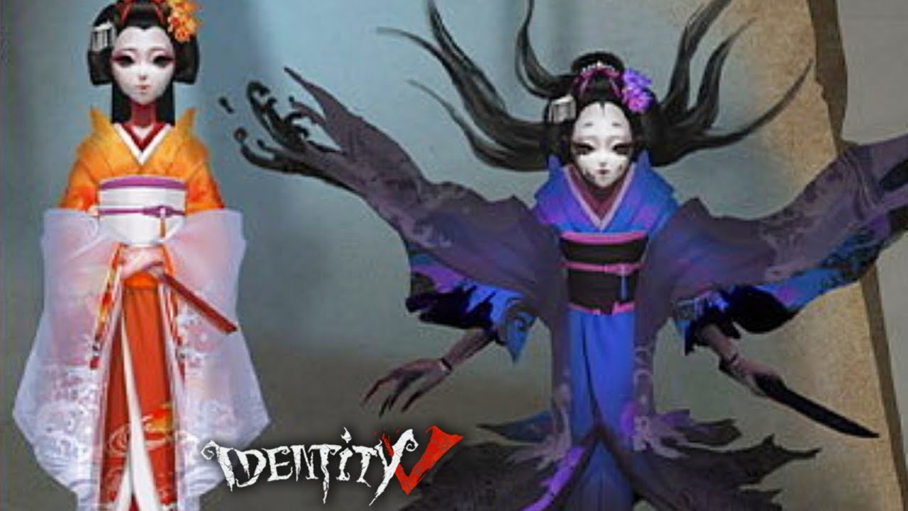 GEISHA NEW ONCE SKIN DESIGN DEVELOPMENT IDENTITY V OFFICIAL this is so ...