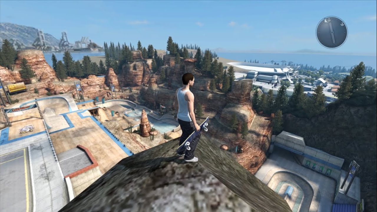 Remember this mountain spot in Skate 3? - YouTube