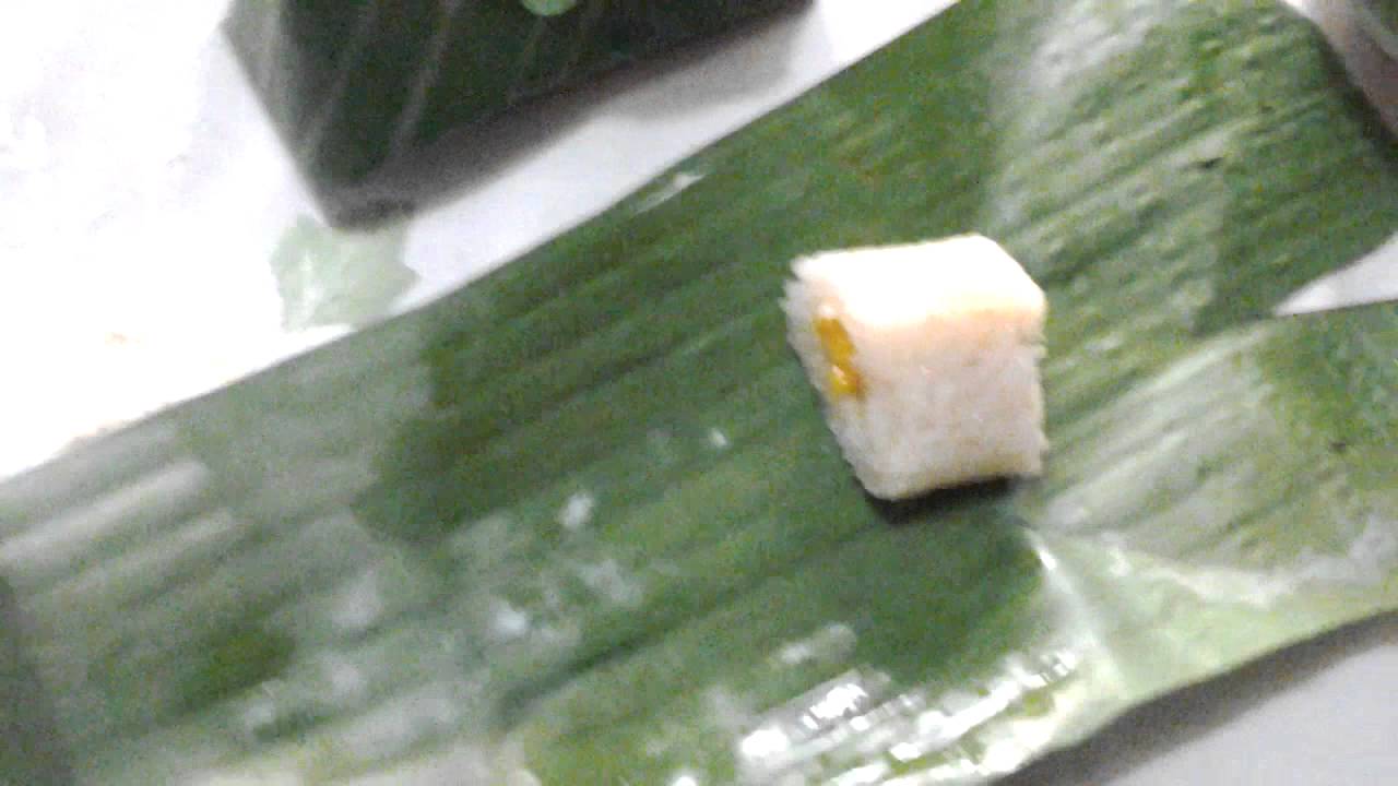 Suman na may mangga - YouTube