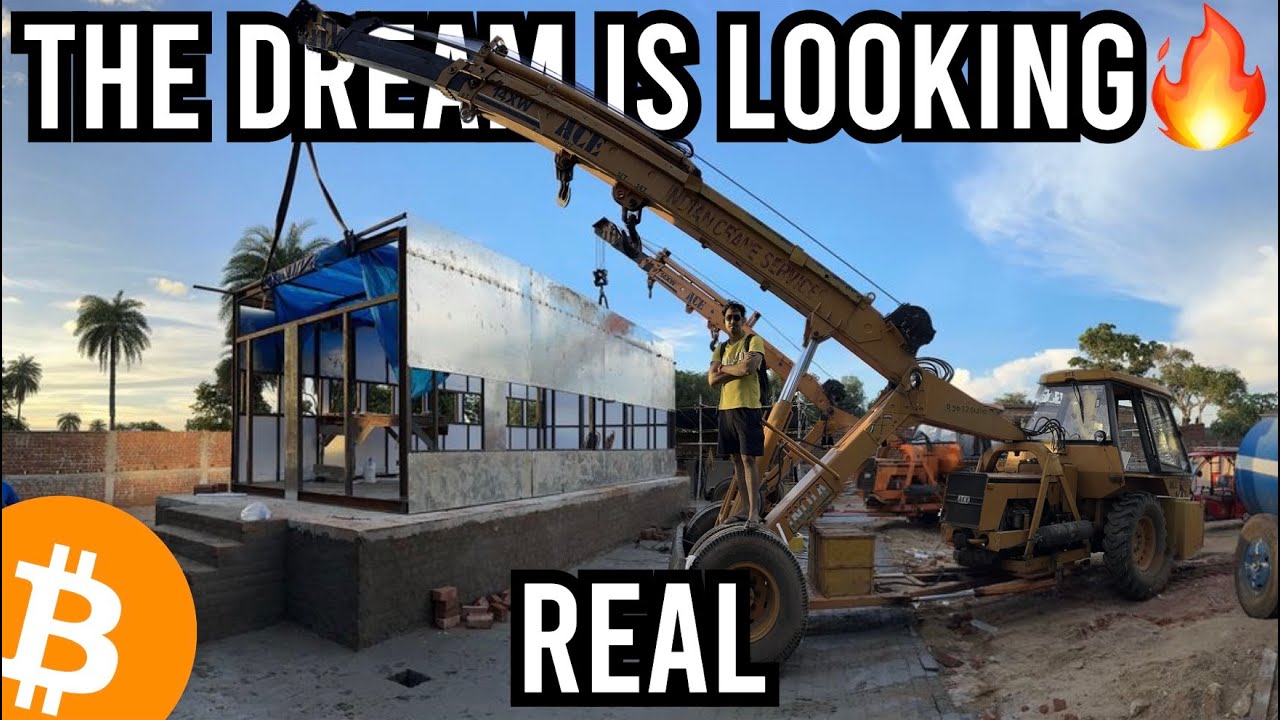 The Mining Container is almost READY!!🔥 First time in India ⚡️🚀 Crypto ...