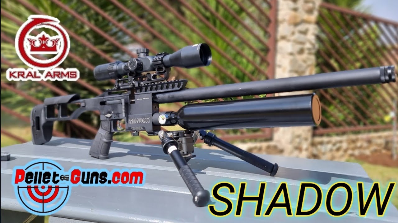 Kral PCP Puncher Shadow Air Rifle, 5.5mm 500cc - YouTube