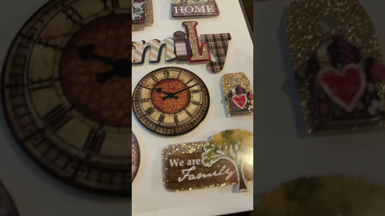 Crafter Square stickers autocollants eight piece collection - YouTube