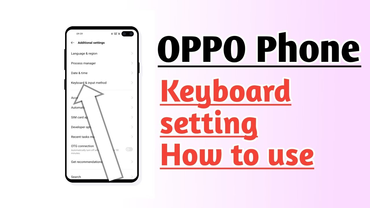 OPPO Phone Keyboard setting How to use - YouTube