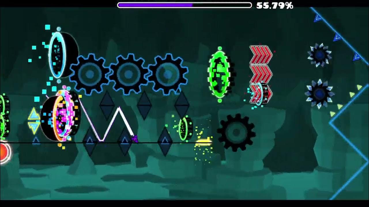 Geometry Dash: Tidal Wave But I botted it to my best efforts - YouTube