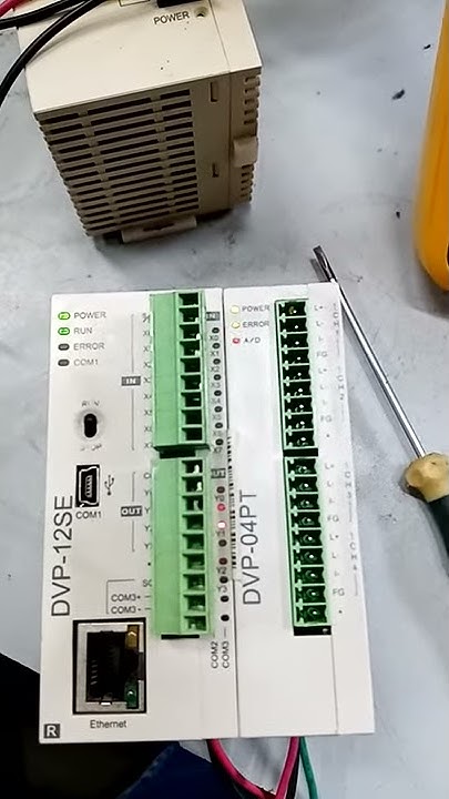 How to connect Pt100 (RTD) with delta PLC 7 - YouTube