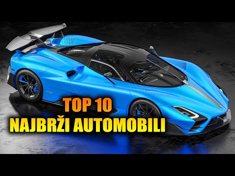 TOP 10 Najbrži automobili na svetu - YouTube