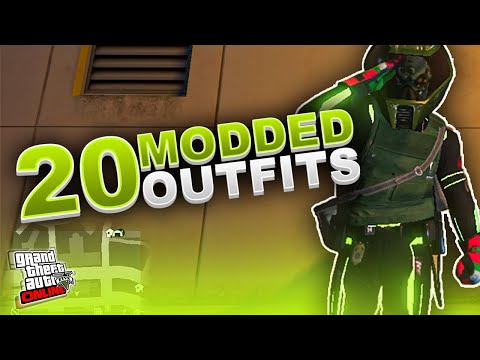 20 MODDED OUTFITS || XDEV OUTFIT EDITOR || GTA ONLINE | PC ONLY - YouTube
