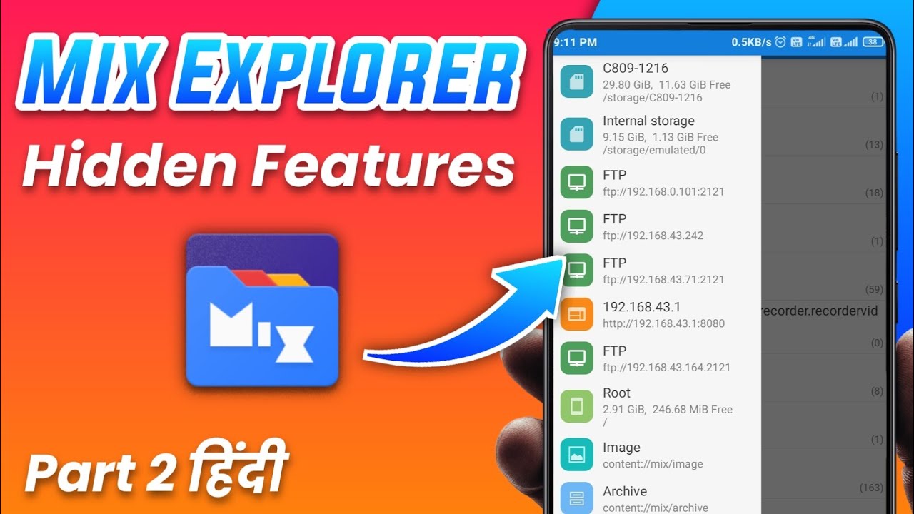 Hindi_ Mix File Explorer Hidden Features Part 2 - YouTube