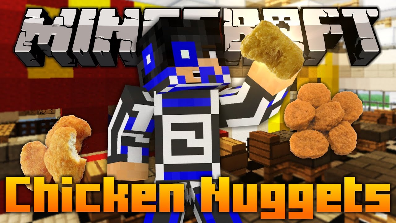 CHICKEN NUGGETS IN MINECRAFT!!! | Chicken Nugget Mod Spotlight - YouTube