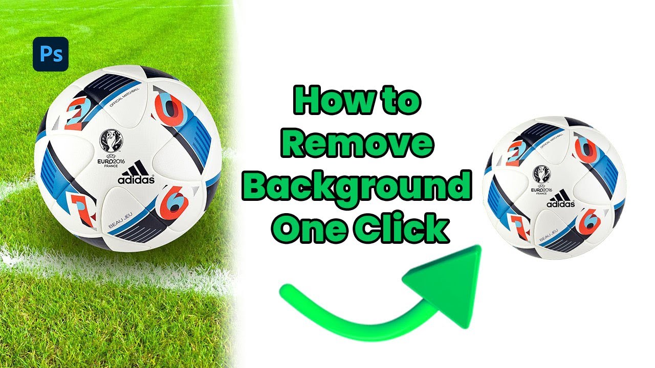 How to remove background In photoshop Object Selection Tool - YouTube