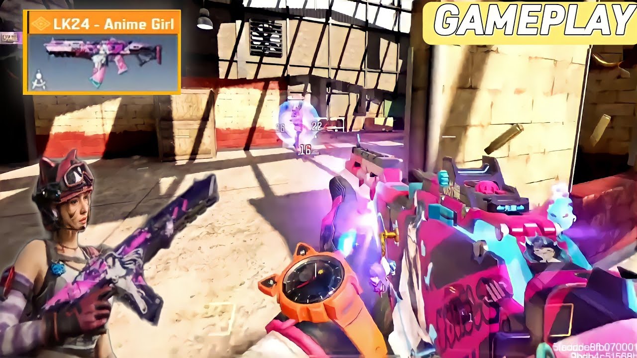 LEGENDARY LK24 - ANIME GIRL (IDOL STAR) GAMEPLAY + KILL EFFECT CODM ...