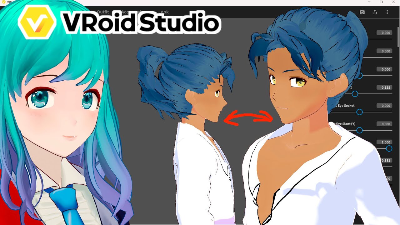 Making Some Good Progress on a VTuber Model (Vroid) - YouTube