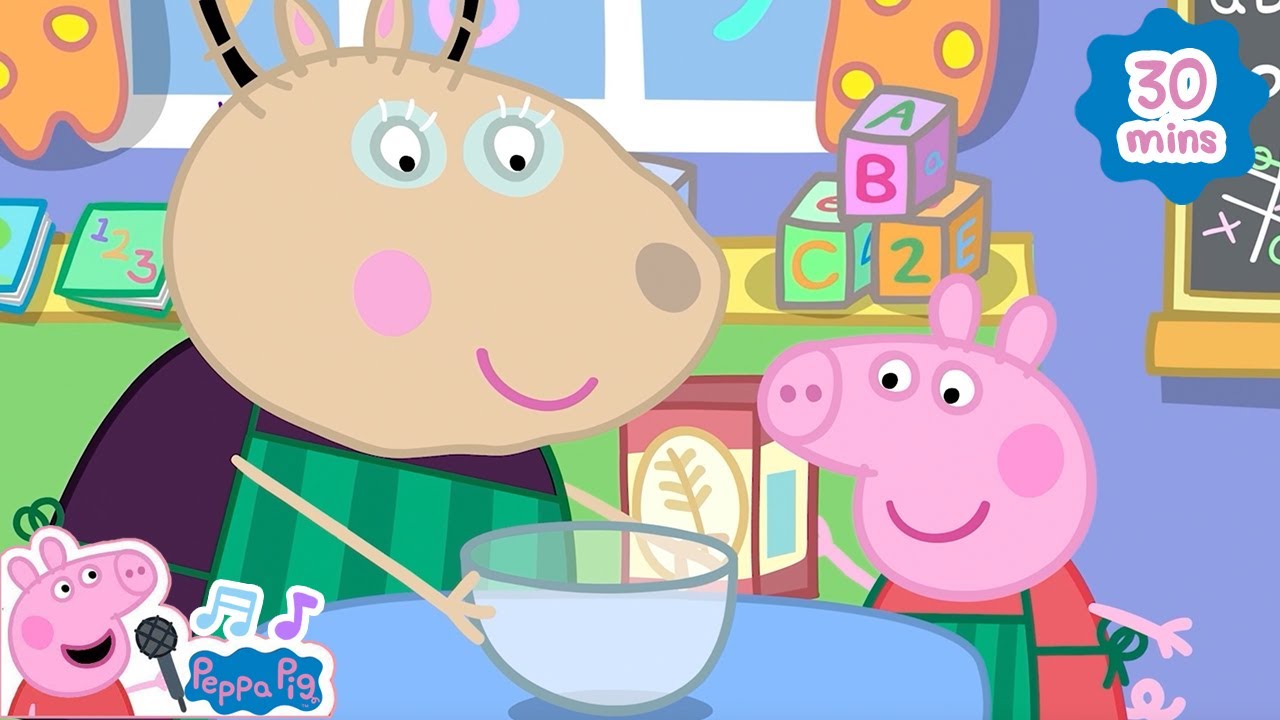 Teacher Peppa +More Songs | Let's Jump In | Peppa Pig Songs | Peppa Pig Music Channel - YouTube