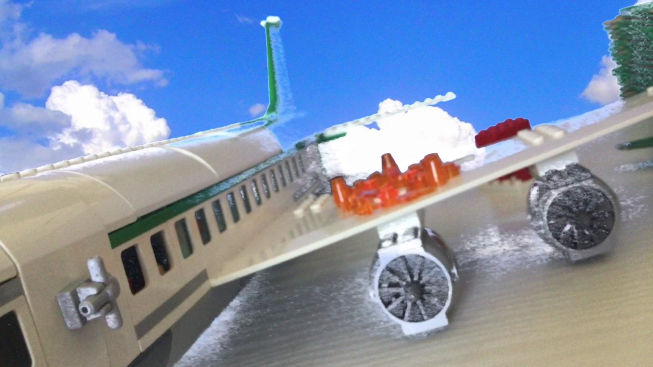 Lego Series : Plane Crash - YouTube