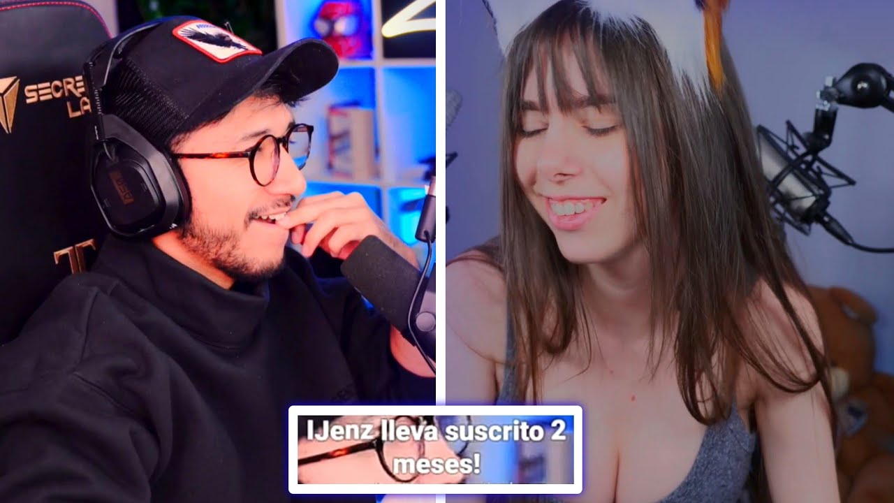 IJenz se suscribe al canal de Andy con un mensaje un poco extraño 🤣 ...