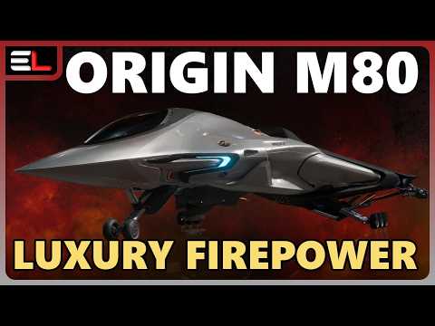 Star Citizen 4.8 - 10 Minutes More Or Less Ship Preview - The Origin M80 Heavy Fighter