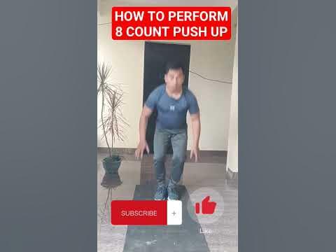 How to Perform 8 count Push Up (military dozen exercise) #shortsvideo #fitness - YouTube