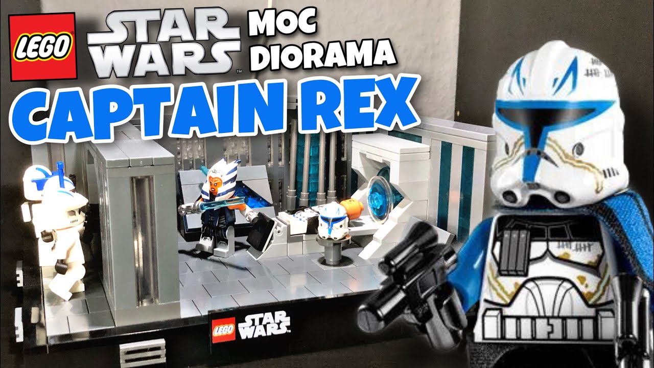 CLONE WARS Staffel 7 Diorama! | LEGO STAR WARS: Captain Rex | MOC ...
