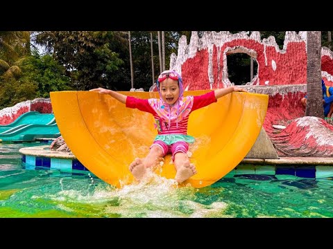 AQILA BERENANG DAN BERMAIN AIR DI WATERBOOM TERBESAR DI BOGOR #aqilla #aqila