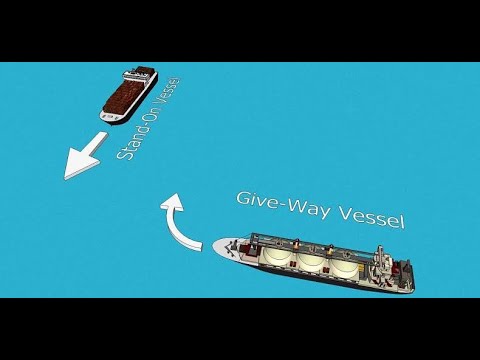 Rules of the Road – Rule 15 (Crossing Situation) | ROR Rule 15 | - YouTube