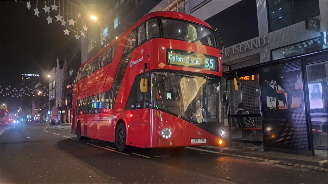 FRV: Stagecoach London Route 55 | Walthamstow Central - Oxford Circus ...
