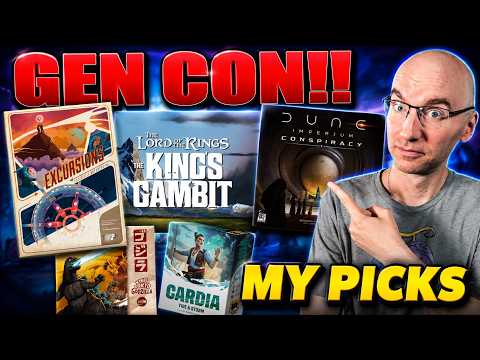 Most Anticipated Board Games of Gen Con 2026