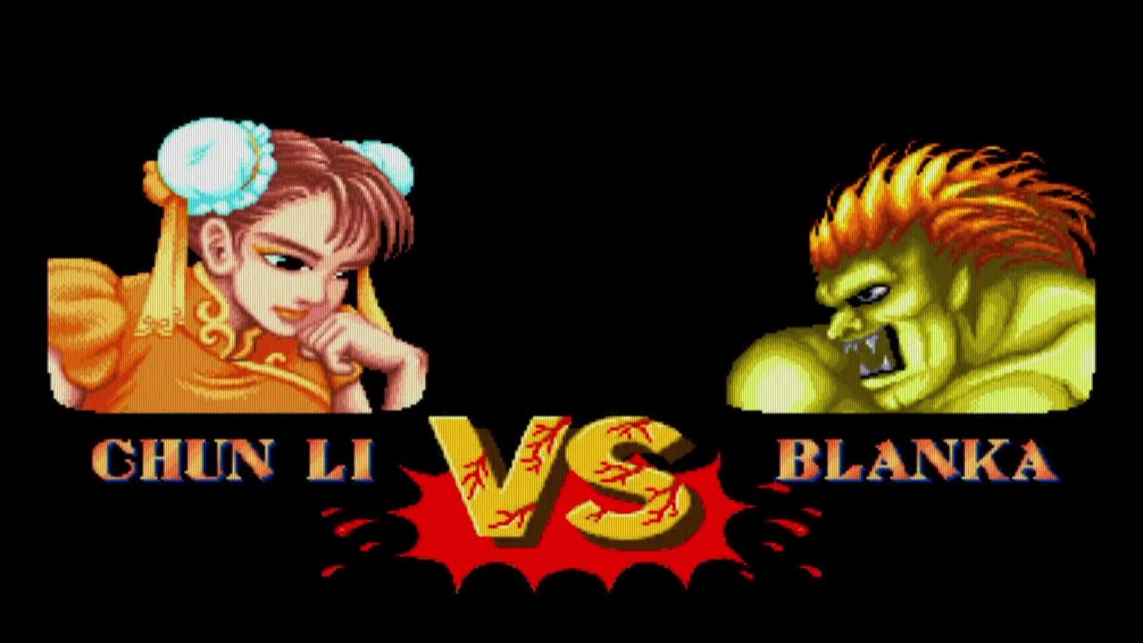Chun Li vs Blanka (Hardest) - Street Fighter 2 The World Warrior 1991 ...