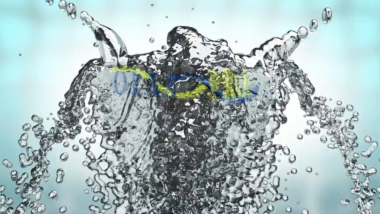 water splash logo reveal | free after effects intro template |13086521 ...