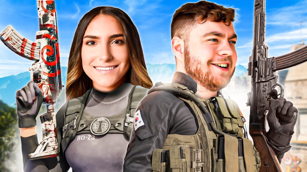 Carrying The #1 Female Warzone Player on Rebirth Island Warzone!😍 - YouTube